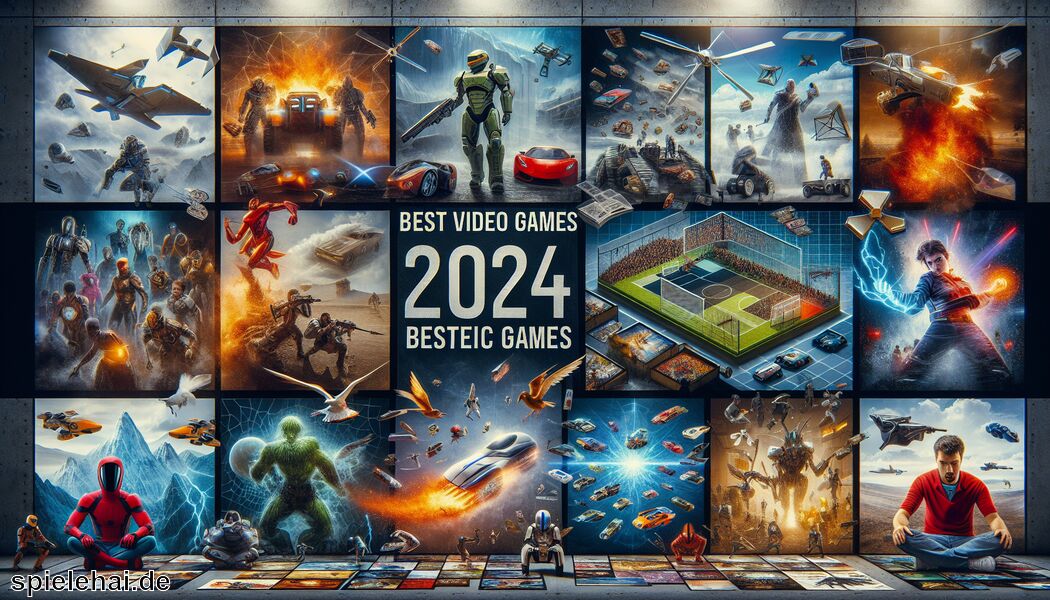 Najlepsze gry 2024 roku - Spielehai
